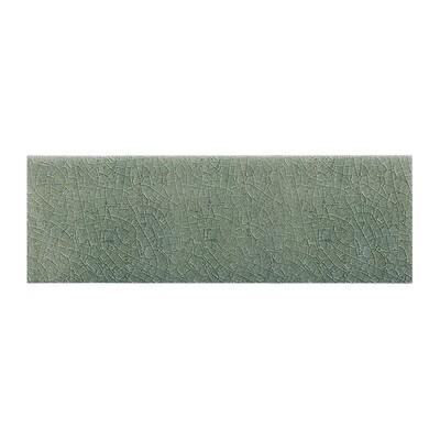 Emerald Crackled Ceramic Tile | 12x12x5/8 | Green Ceramic