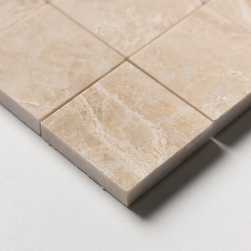 Cappuccino Honed 2x2 Marble Mosaics 12x12