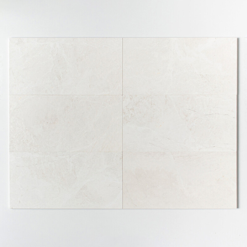 Vanilla Polished Marble Tile | 12x24x1/2 | White Marble