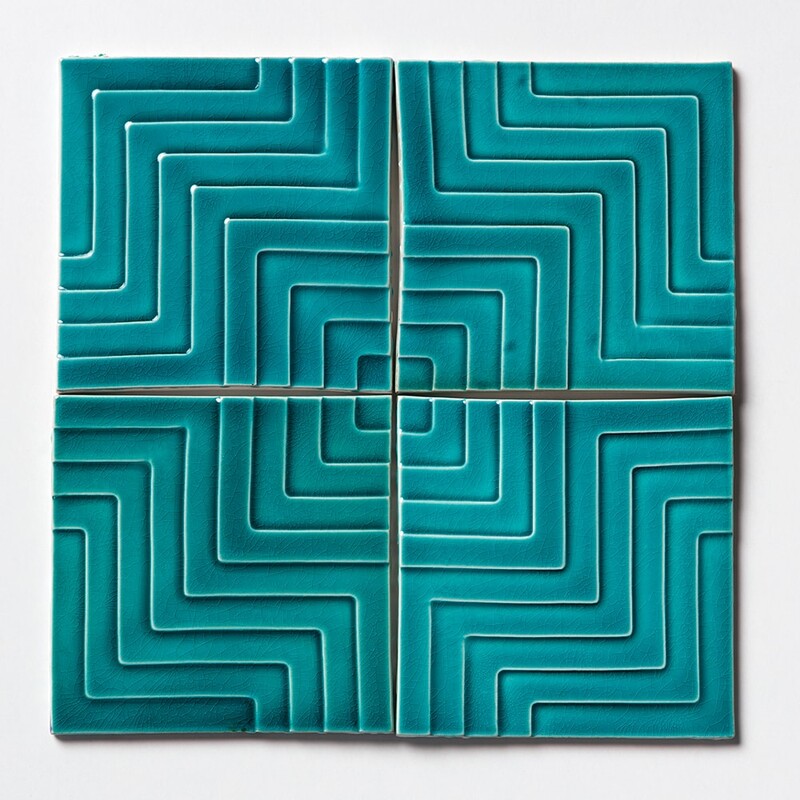 Nile Glossy Ceramic Tile | 6×6 | Ceramic Backsplash