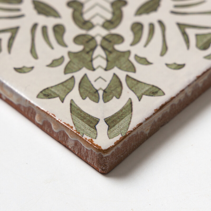 Daphne Matte Glazed Terracotta Tile | 6×6 | Glazed Terracotta Tile