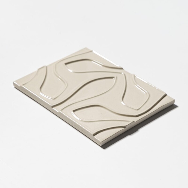 Winter Clay Glossy Tioma Ceramic Accent Tiles 6x8