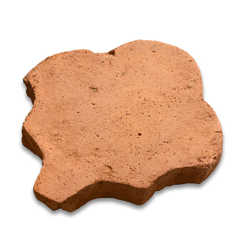 Cotto Med Matte Fan Shape Terracotta Tiles 6 3/4x6 1/2