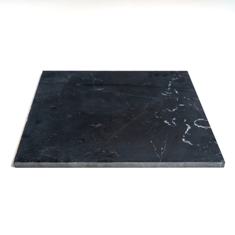 Belgium Black Honed Marble Tiles 12x12
