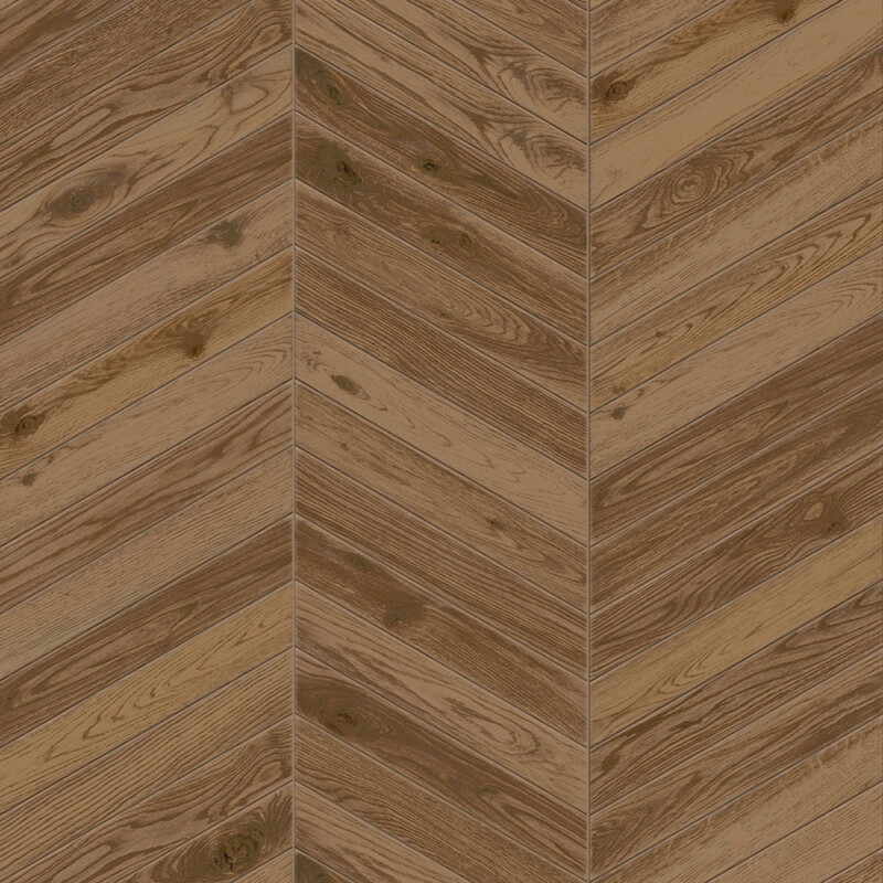 Elisir Royal Castano Matte Chevron Porcelain Tile | 3×18 | Wood Look Tile