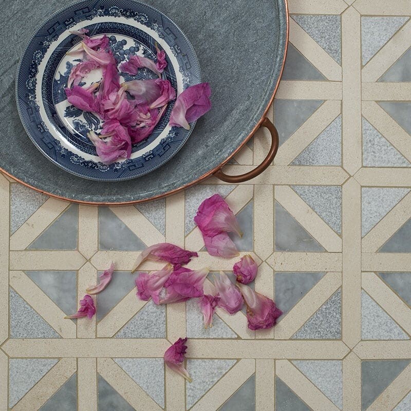 Avenza, Champagne, Palisandra Multi Finish Classic Lattice Marble ...