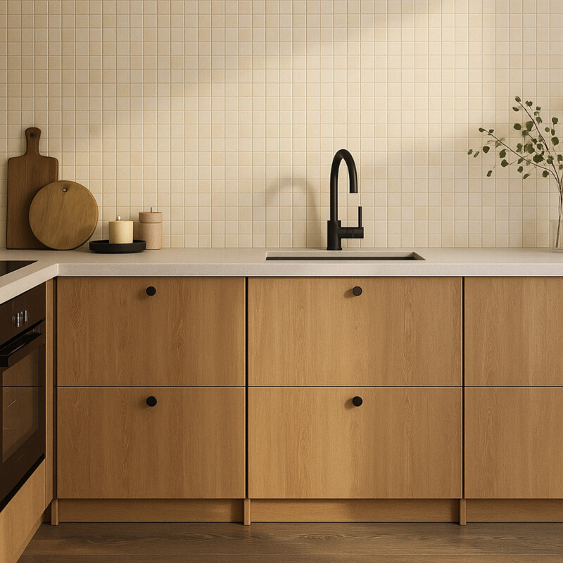 Calacatta Amber Honed 2x2 Marble Mosaic | 12x12x3/8 | Marble Kitchen ...