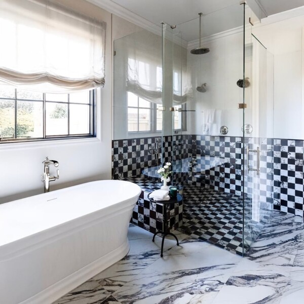 Chester Plaid Marble Tile Collection | Country Floors