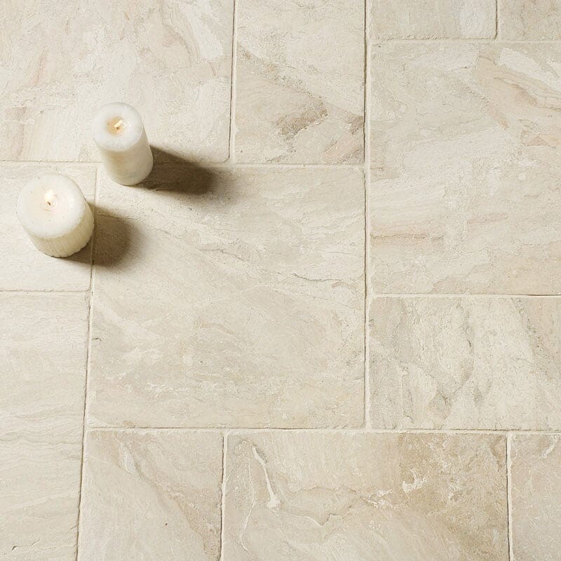 Diana Royal Tumbled Versailles Pattern Marble Tiles Versailles Pattern