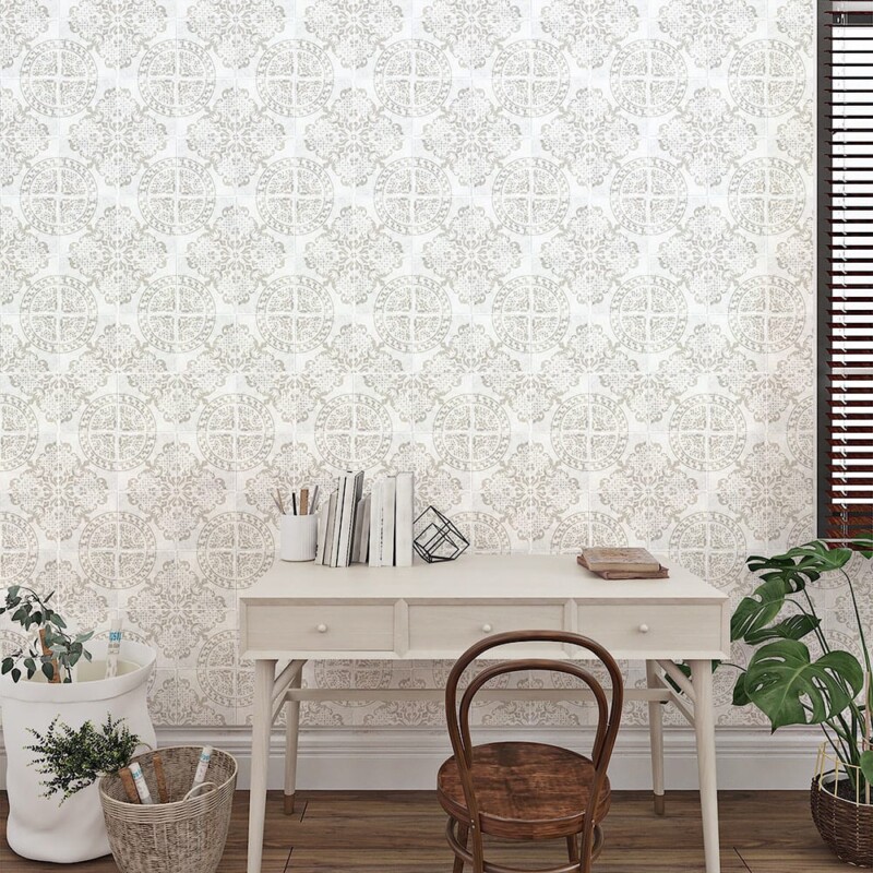 Antigua 6 Square 1/2 Glazed Terracotta Tile | 6x6x1/2 | Multicolor ...