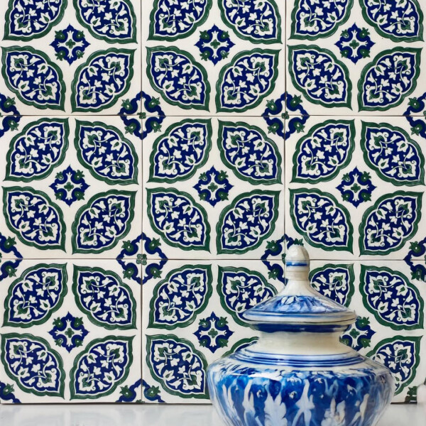 Iznik Cini | Ceramic Backsplash | Country Floors