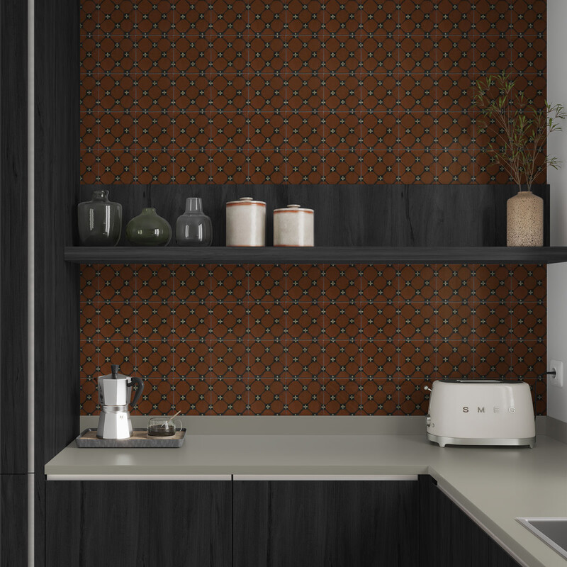 Duke Glossy Glazed Terracotta Tiles 6x6