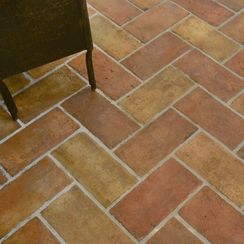 Reclaimed Matte Rectangle Terracotta Tiles 6x12