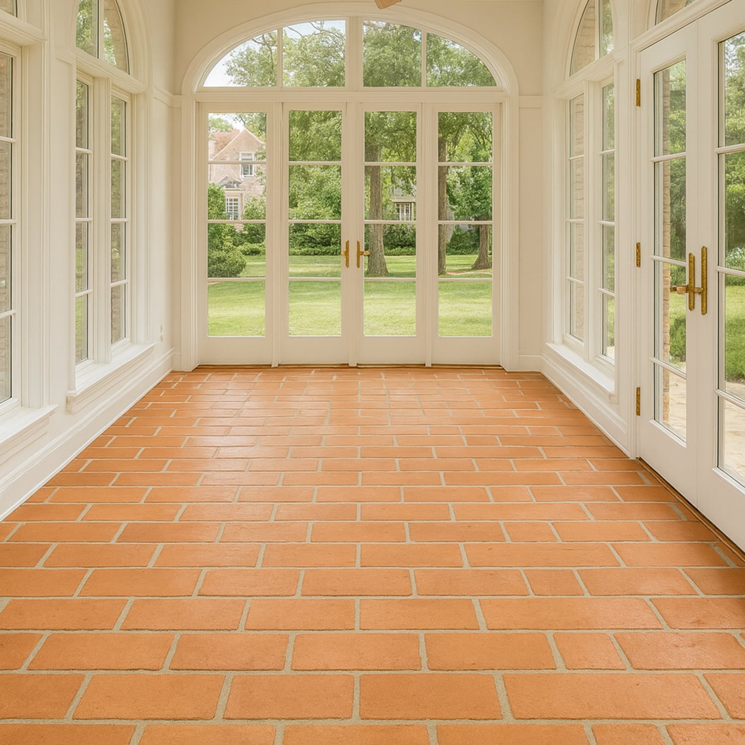 Sunrise Natural Hand Pressed Terracotta Tile 3×6 | Country Floors of ...