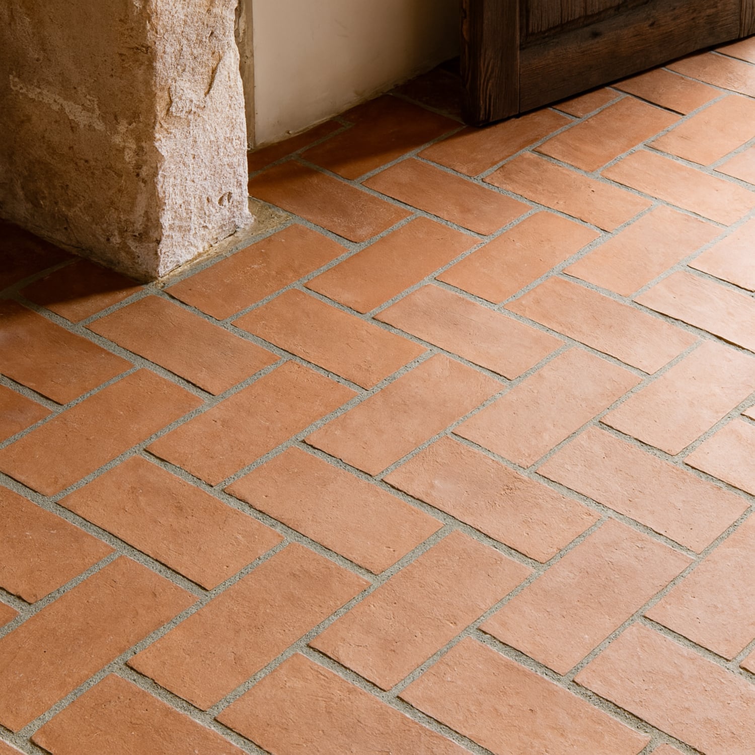 Sunrise Natural Hand Pressed Terracotta Tile 3×6 | Country Floors of ...