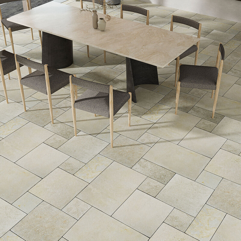 Vieux Patrimoine Beige Brushed Versailles Pattern Limestone Patterns ...