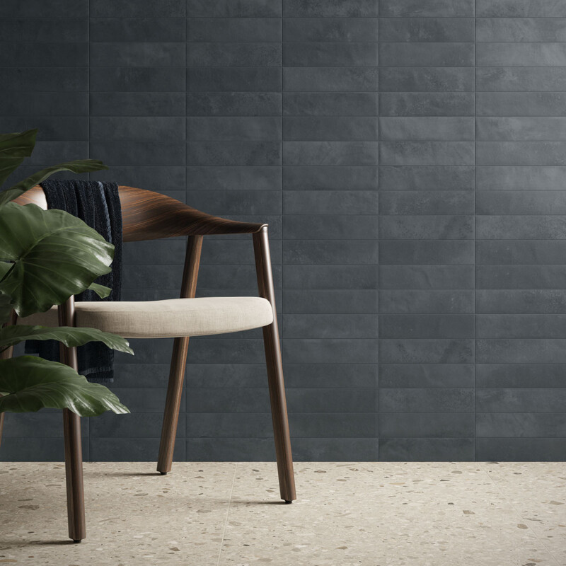 Cera Blu Matte Glazed Porcelain Tile | 2x9 | Glazed Porcelain Tile