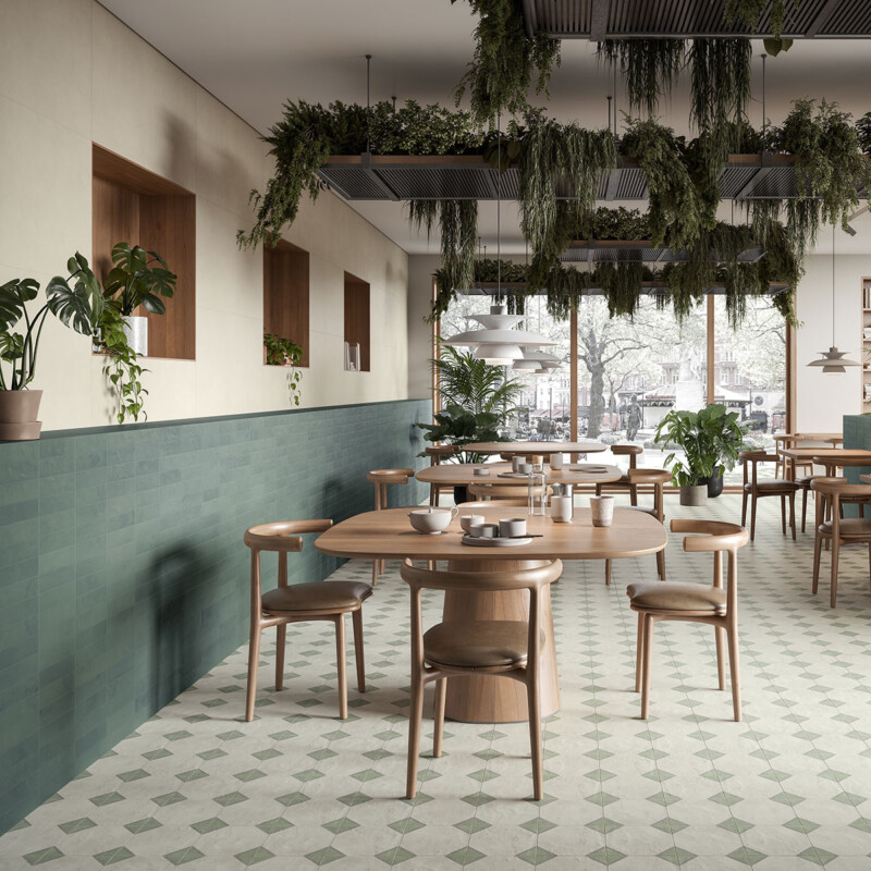 Cera Verde Forest Matte Glazed Porcelain Tile | 2x9 | Glazed Porcelain Tile