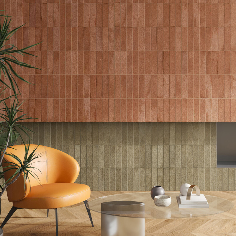 Fornace Verde Matte Brick Glazed Porcelain Tile | 2x9 | Glazed ...