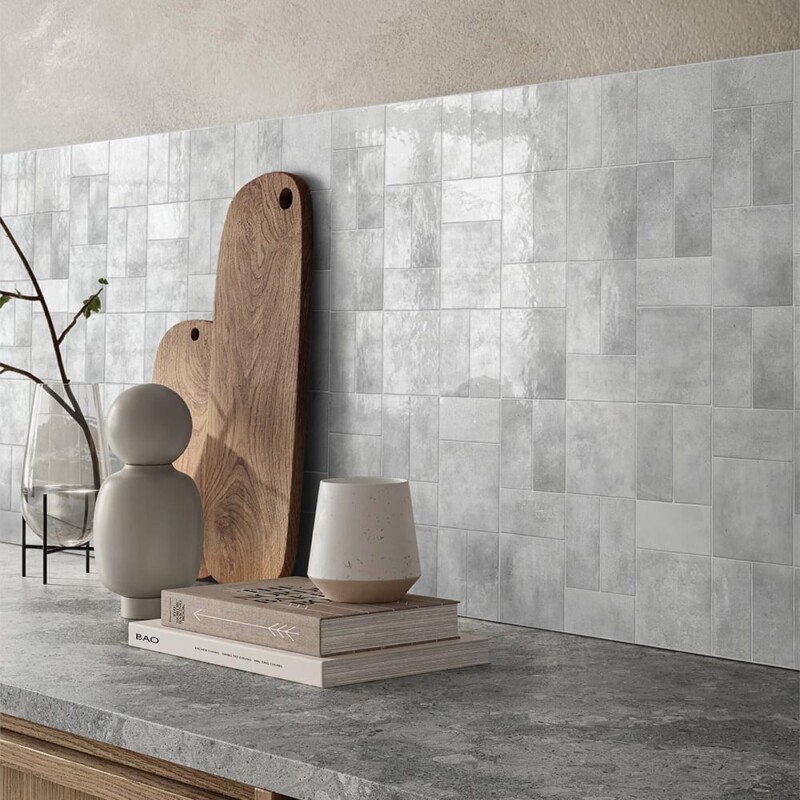 Forge Glossy Ceramic Tiles 2 1/2x5