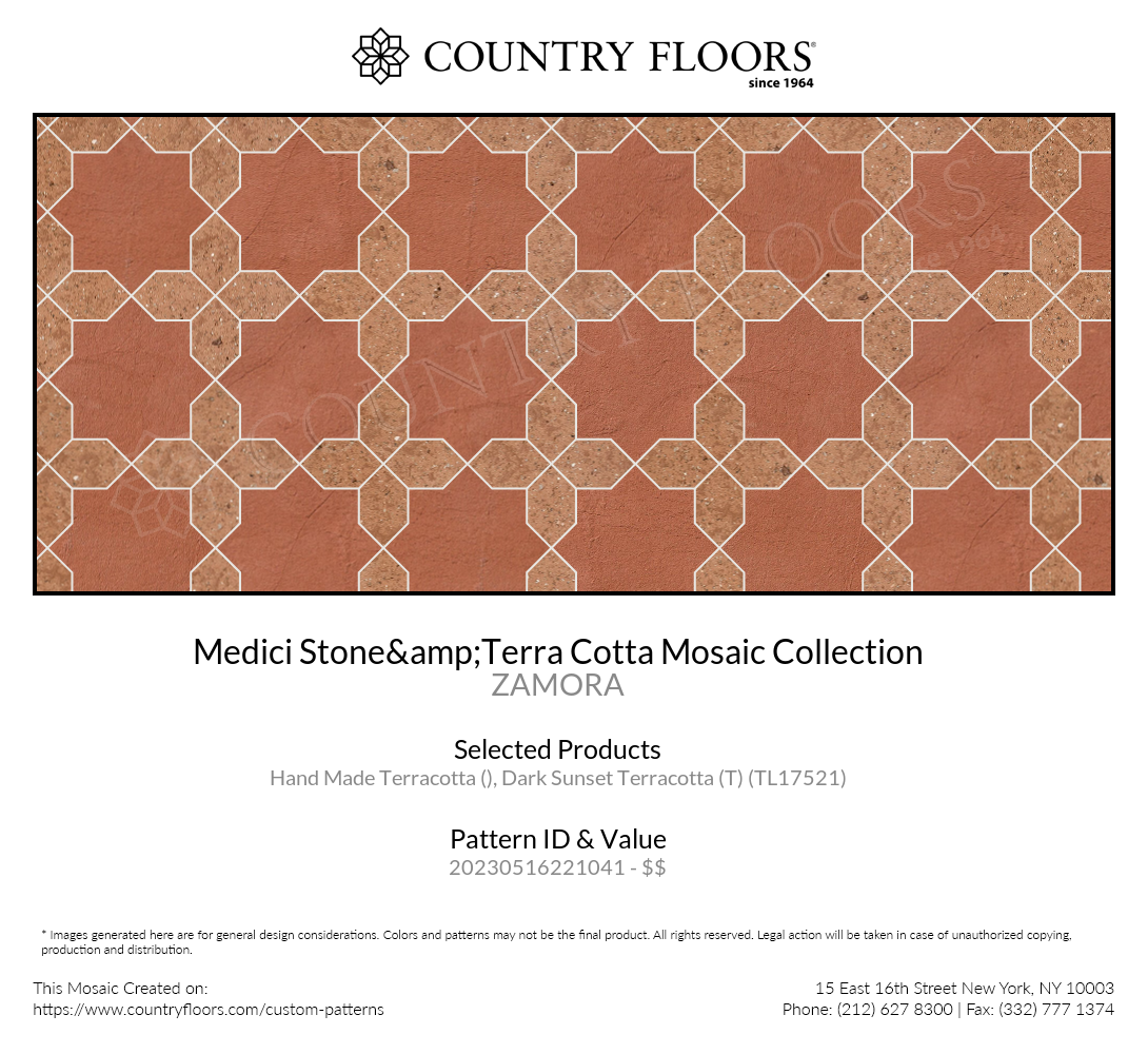 ZAMORA | Country Floors of America LLC.